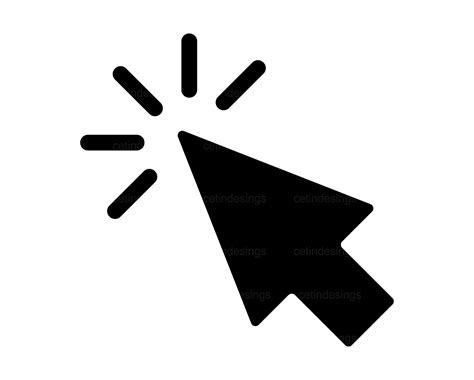 Click Icon Svg Click Icon Png Click Icon Clipart Click Icon Vector Click Icon Silhouette