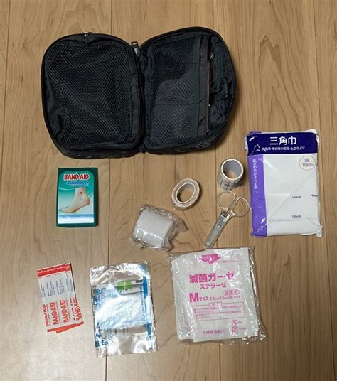私の夏山登山のザックの中身日帰り登山