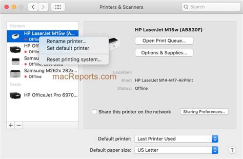 Airprint Not Working No Airprint Printers Found Error Fix Macreports