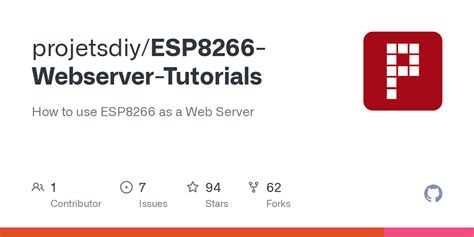 Github Projetsdiyesp8266 Webserver Tutorials How To Use Esp8266 As A Web Server