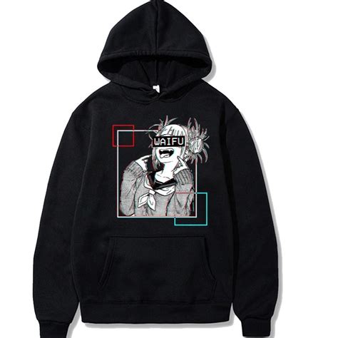 Toga Waifu Hoodie Japanese Clothing