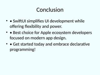 Enhancedpptfor SwiftUI Presentation Pptx