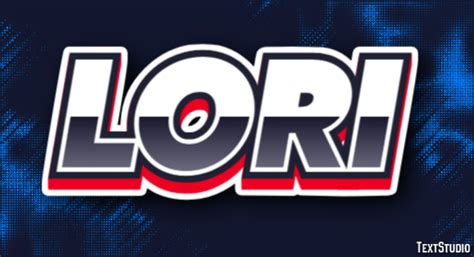 Lori Sport Logo Template Editable Text Effect Generator