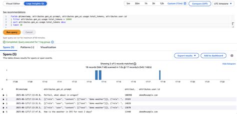 Observing Agentic Ai Workloads Using Amazon Cloudwatch Agent Aws Cloud Operations Blog