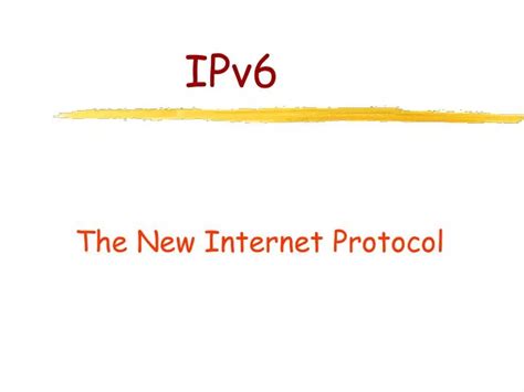PPT IPv6 PowerPoint Presentation Free Download ID 759084