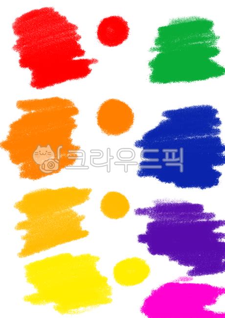 파스텔 색칠 파스텔배경 무지개 Graphics 사진이미지일러스트캘리그라피 Hjkang114작가