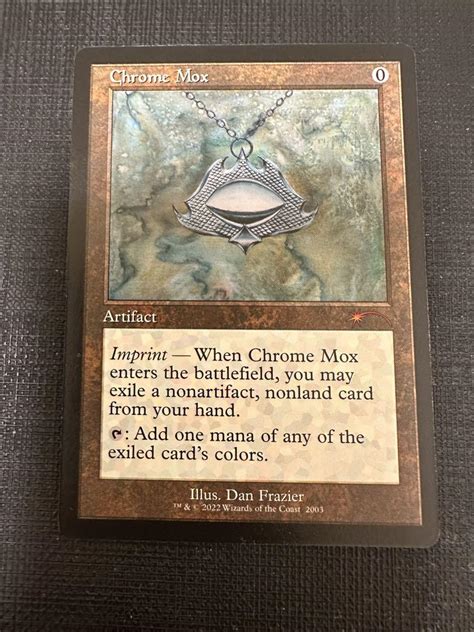 Mtg 金属モックス Chrome Mox 非foil By メルカリ