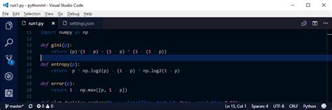 Dominoc Resolving Python Module Numpy Has No Xxxx Member Error Message In Visual Studio Code