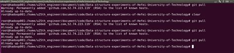 Ubuntu 16 04 LTS上git提交出现警告Warning Permanently added github 52 74