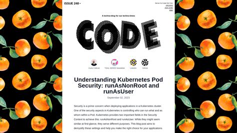 Understanding Kubernetes Pod Security Runasnonroot And Runasuser Server As Code Dot Com