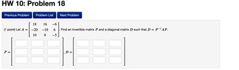 Solved HW Problem Previous Problem Problem List Next Chegg