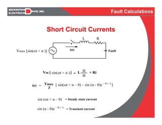 Fault Calculations PDF