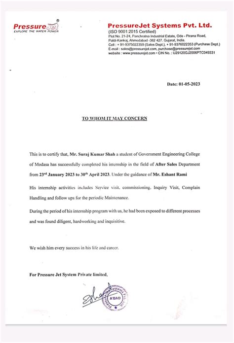 Pressurejet Systems Pvt Ltd Posted On Linkedin