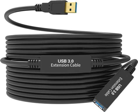 Amazon Com Cable Matters Active Usb Extension Cable Ft M Usb Extension Cable Male