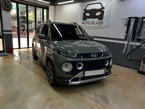 서울오토글라스 2023년식 캐스퍼 정품 앞유리 교체 및 글라스틴트 펜더s 앞유리 썬팅 작업 후기