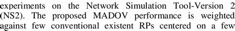 Exhibits The Examination Of The Eed Of The Maodv And The Existent Aodv Download Scientific