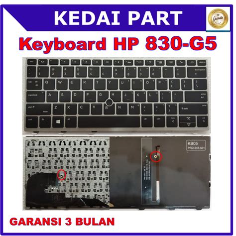 Hp Elitebook Keyboard 830 G5 830 G5 830 G6 830 G6 836 G5 836 G5 Non Pointer Shopee Philippines