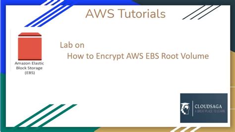 How To Encrypt Root Aws Ebs Root Volume Aws Encryption Aws Tutorials Youtube