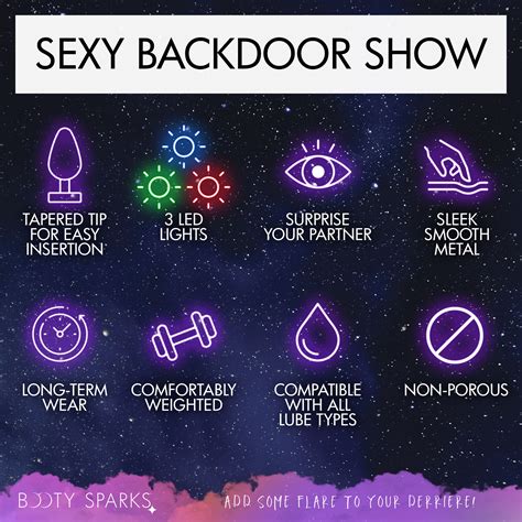 Light Up Anal Plug Medium Za