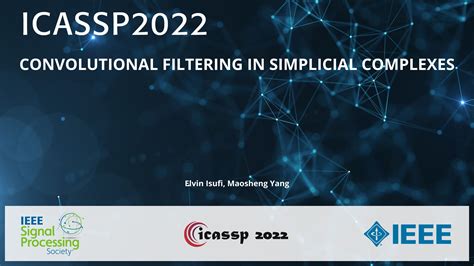 convolutional filtering in simplicial complexes ieee resource center