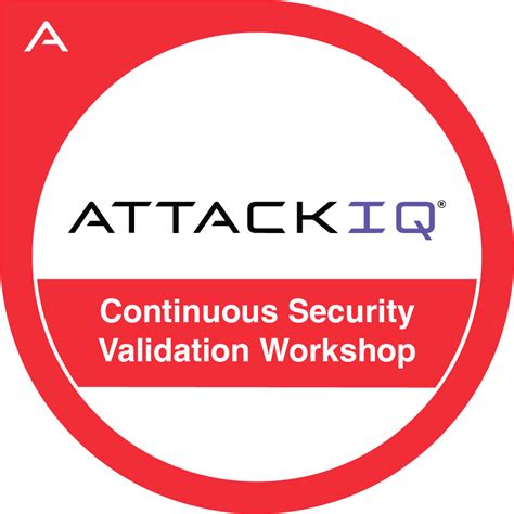 Continuous Security Validation Workshop Credly