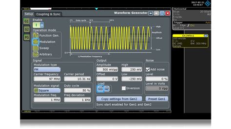 arbitrary waveform generator oscilloscopes rohde and schwarz