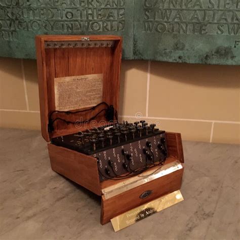 enigma encryption machine editorial stock image image of innovative 234618114