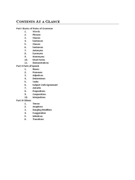 english grammar pdf verb noun