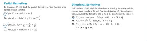 Solved Partial Derivatives In Exercises Find The Chegg