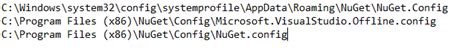 Msbuild Make Jenkins Aware Of Custom Nuget Package Source Stack Overflow