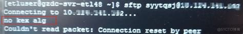 linux随笔二十五 ssh报错no key alg 关于低版本连接高版本ssh 51cto博客 ssh no hostkey alg