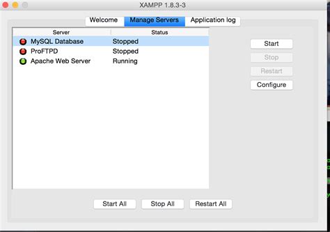 Macos Xampp Mysql Database Wont Run Stack Overflow