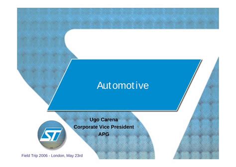 Pdf Automotive Stmicroelectronics Dokumentips Pdf Automotive Stmicroelectronics Dokumentips
