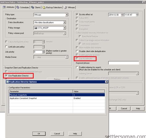 How To Configure Netbackup Policy To Backup Vmware Vms Settlersoman