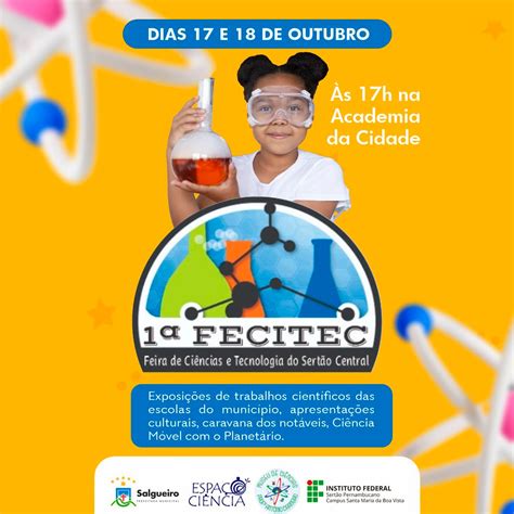 Primeira Feira De Ciências E Tecnologia Do Sertão Central Fecitec