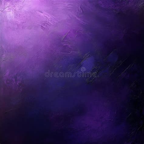 Vibrant Purple And Black Textured Abstract Background Art Design Stock