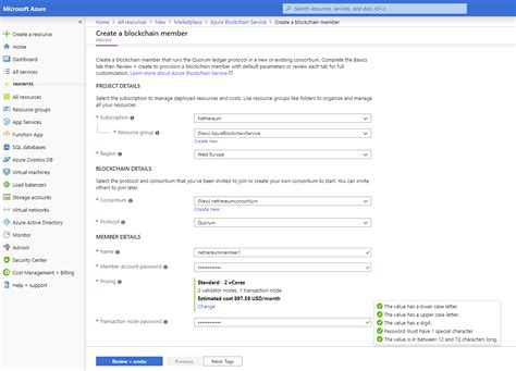 Azurequorum Integration Nethereum Documentation