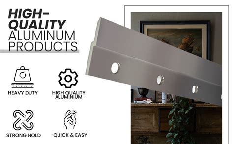 French Cleat Hanger Heavy Duty 18 Inches 1 Pair Mounting Brackets