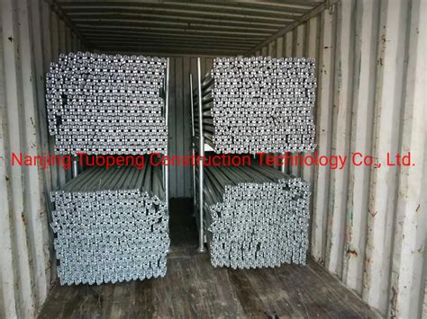 Hot DIP Galvanized Ringlock System Scaffolding Horizontal Ringlock Scaffolding Horizontal And