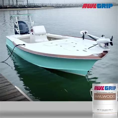 A Colorful Finish Showing How Well The Full Awlgrip Process Works