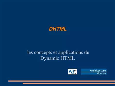 Ppt Dhtml Powerpoint Presentation Free Download Id4024580