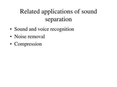 Ppt Sound Source Separation Using 3d Correlogram Fuzzy Logic And Neural Networks Powerpoint