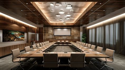 3d로 표현된 내부 회의실 회의 배경 3d 배경 테이블과 의자 배경 이미지 Hd 회의 3d 테이블과 의자 배경 사진 무료 다운로드 Lovepik