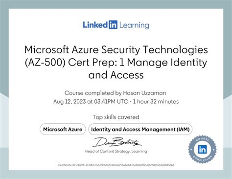 hasan uzzaman on linkedin certificate of completion