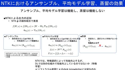 【dl輪読会】towards Understanding Ensemble Knowledge Distillation And Self Distillation In Deep