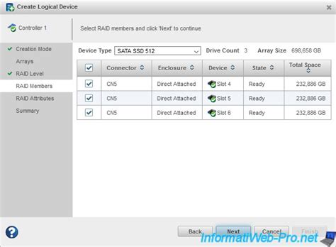 create a raid array of ssds with an adaptec smartraid 3154 8i8e controller raid tutorials