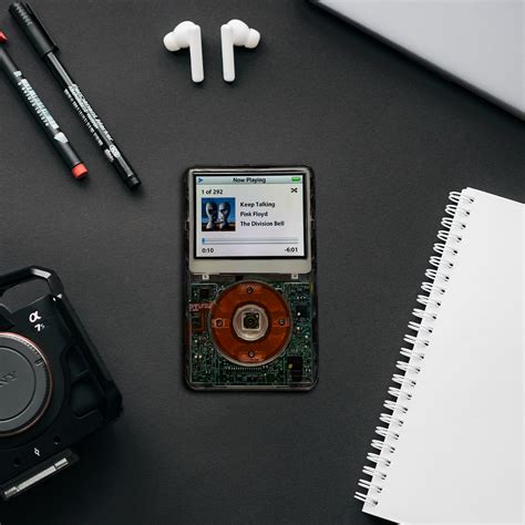 Clear Apple Ipod Classic Black 5th Generation Upgraded With Sdxc Card Playermods