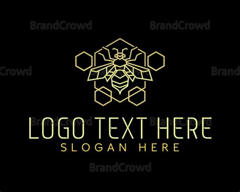 Bee Technology Culture Logo Brandcrowd Logo Maker