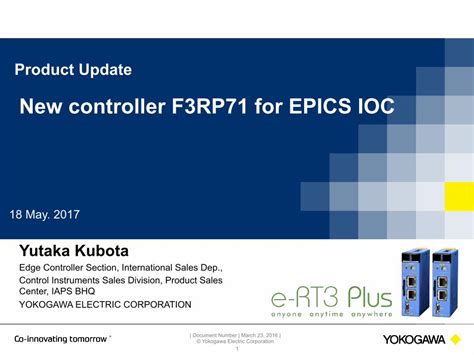 pdf new controller f3rp71 for epics ioc kek · 16 foomatic filters 4