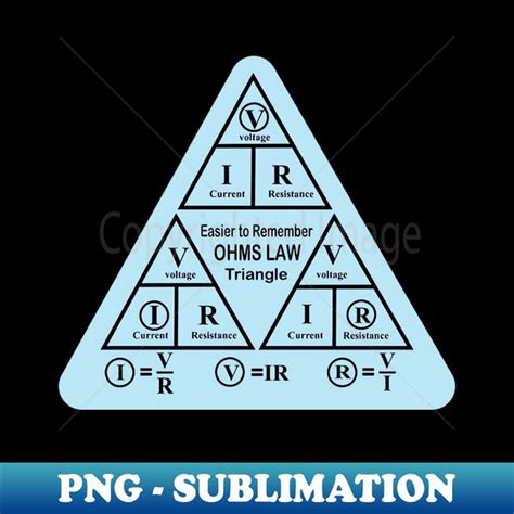 Electrical Ohms Law Triangle Formula Chart For Electrical En Inspire Uplift